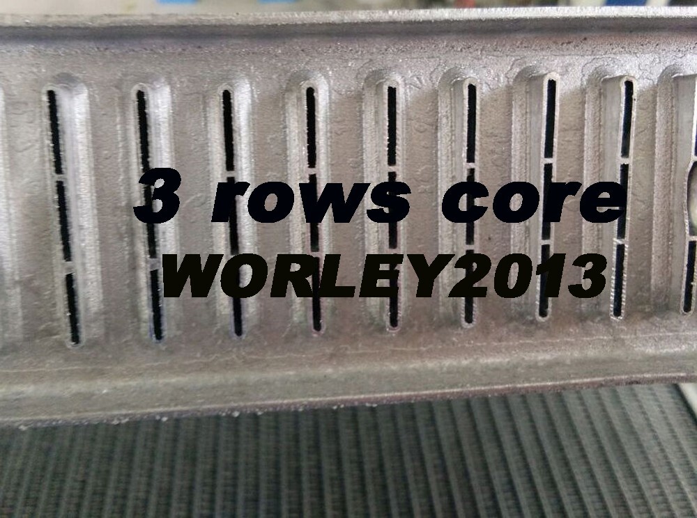 3 rows aluminum radiator for Mercedes W123 W126 300D 300SD 300CD 300TD ...