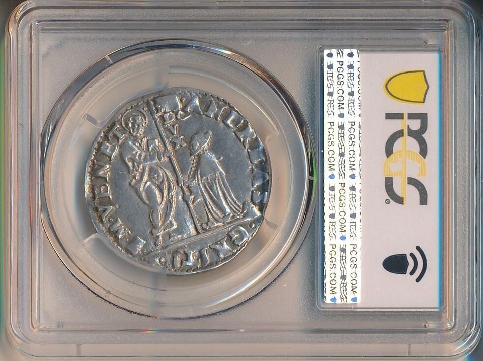 ITALY - VENICE -1536-37 - SILVER LIRA - PCGS XF45 - CERTIFIED | eBay