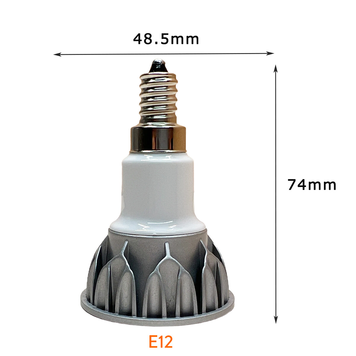 10w Dimmable Cob Led Spotlight Bulb E14 24v E27 Gu10 Bulbs 220v For ...