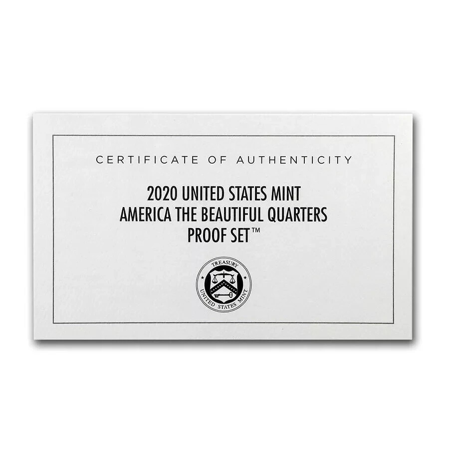 2020-S America the Beautiful Quarters Proof Set | eBay