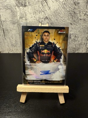 2024 Topps Finest Formula 1 Isack Hadjar Autographs Gold Refractor /25 ...