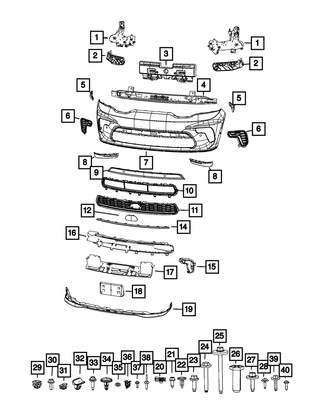 Genuine Mopar Hex Head Screw And Washer 6509499AA | eBay