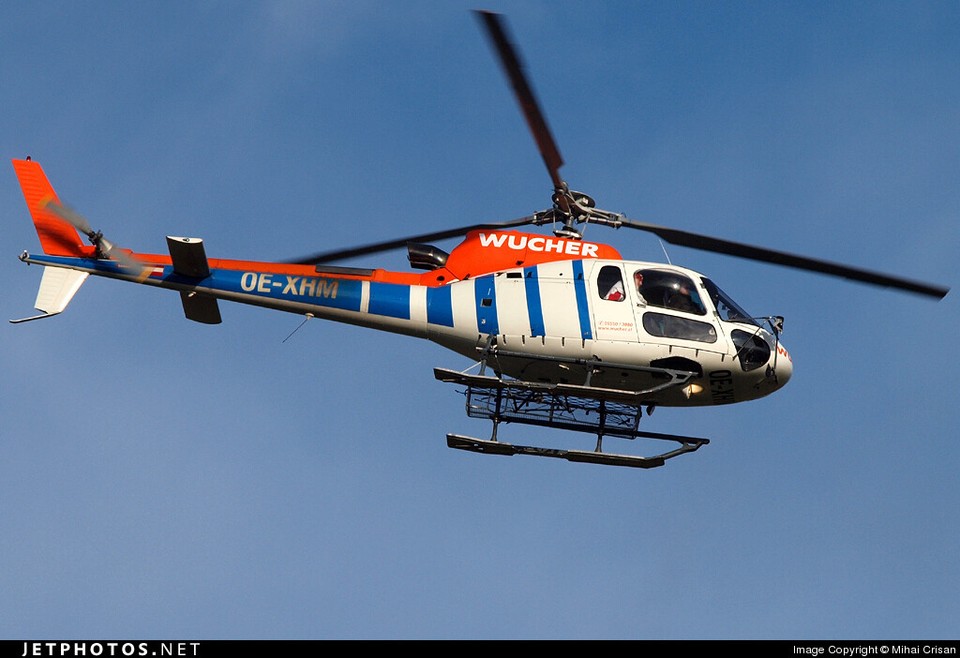 Decal 83 H125 / AS 350 Ecureuil Wucher OE-XHM | eBay