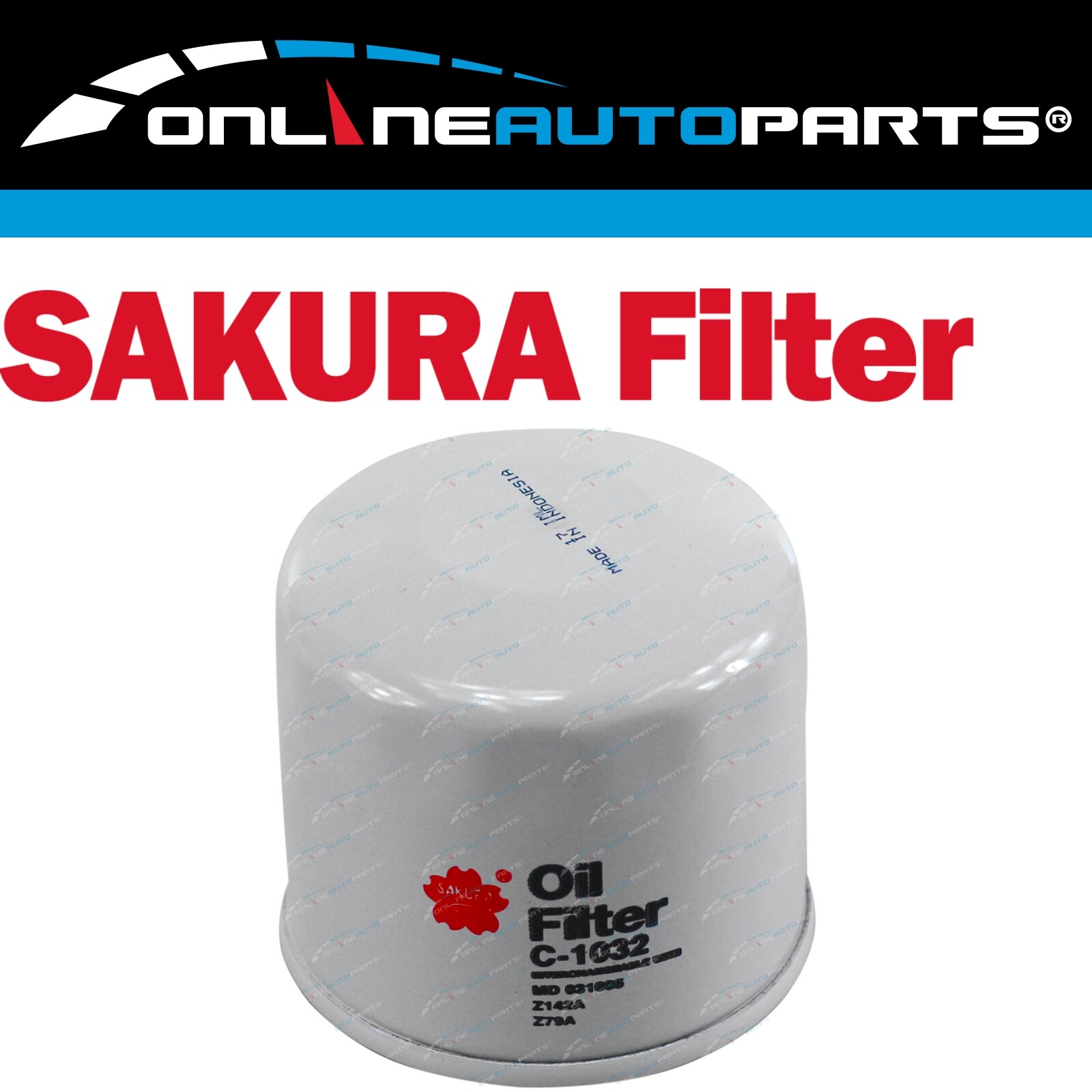 Sakura Engine Oil Filter C-1032 Alternate Cross References Z79A Z142A ...