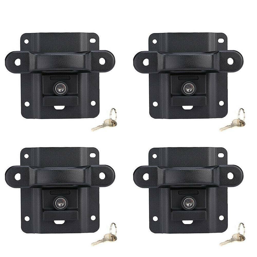 For 15-20 Ford F150 Box Tie Down Truck Bed Cleats Locking Set w ...