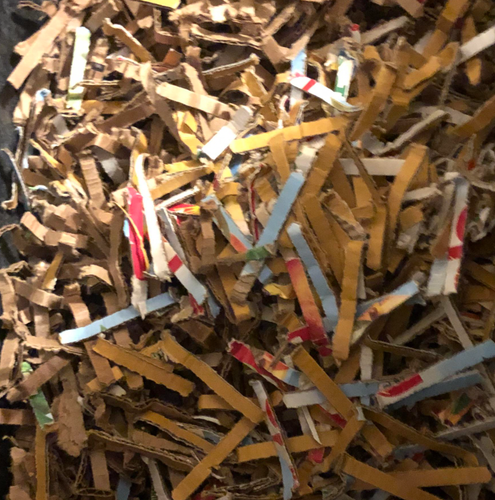Shredded Cardboard Animal Bedding Soft Eco Recycled Nesting Material ...