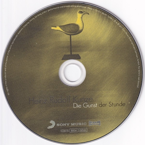Die Gunst der Stunde von Heinz Rudolf Kunze (CD, 2011) 886977538827 ...