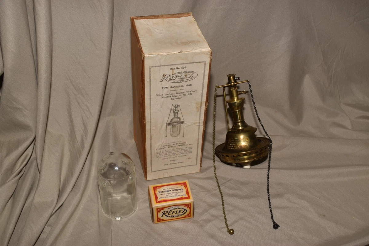 Inverted Gas Lamp Mantles