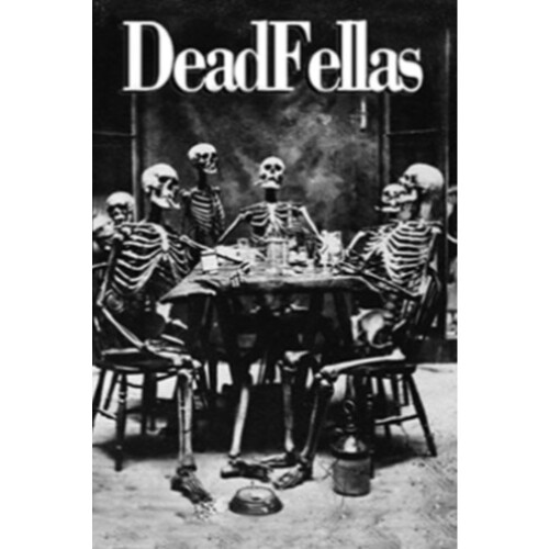 Dead Fellas Skeleton Card Game Poster 24x36 inches | eBay
