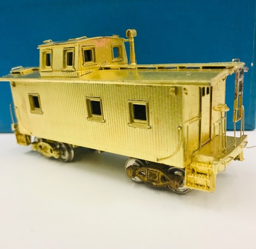 Alco Models Brass Caboose by AJIN | eBay