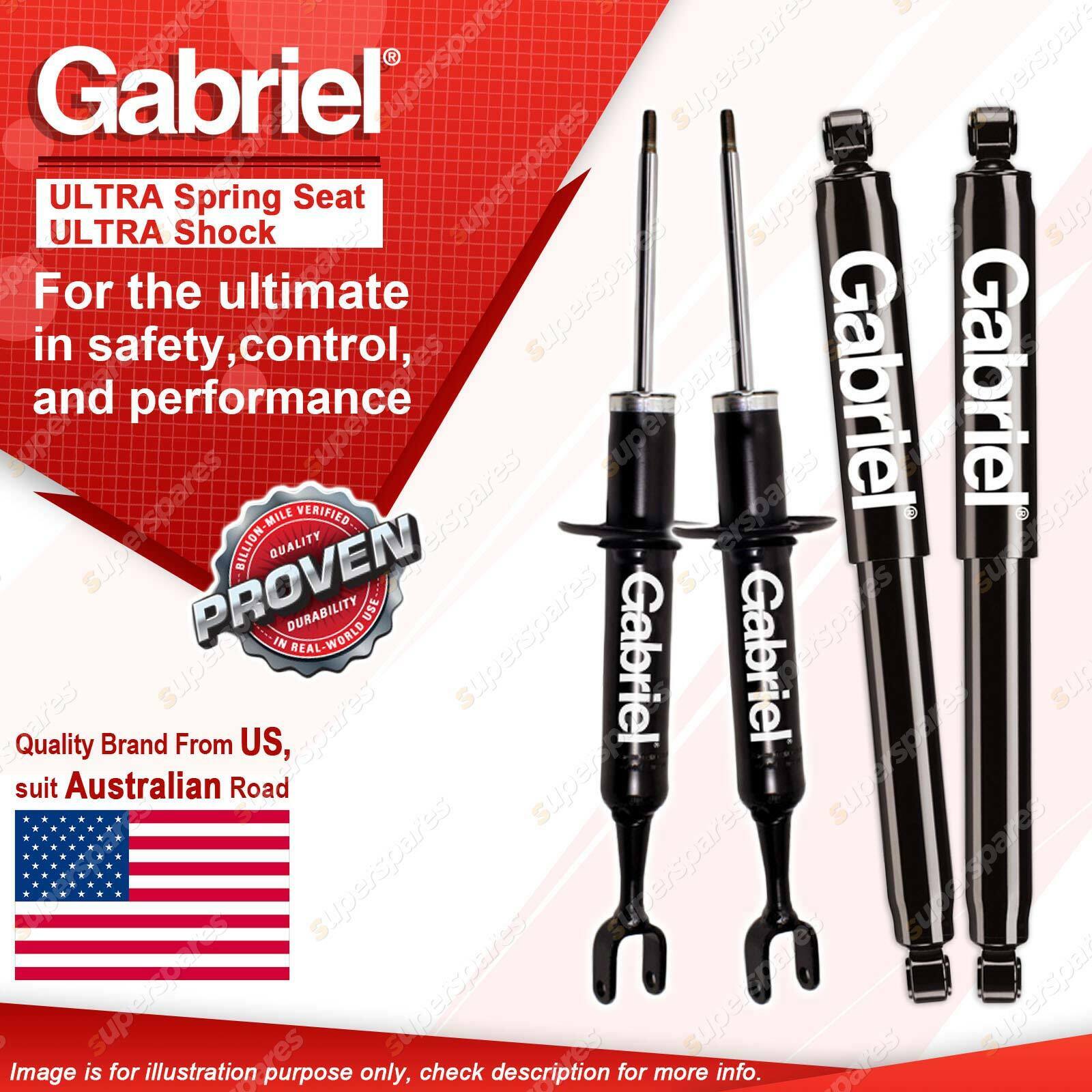 Gabriel Front Rear Ultra Shock Absorbers for Volkswagen Amarok 2H Dual ...