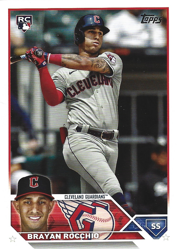 2023 Topps Update Brayan Rocchio Rookie Card #US214 | eBay