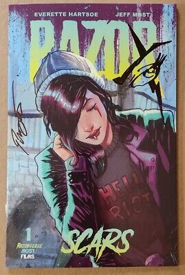 Razor Scars # 1 SIGNED & REMARKED Everette Hartsoe Razorverse Comics | eBay