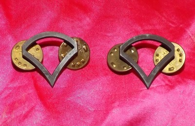 💥 2 U.S. ARMY MILITARY PRIVATE FIRST CLASS E3 RANK BLACK INSIGNIA PIN ...