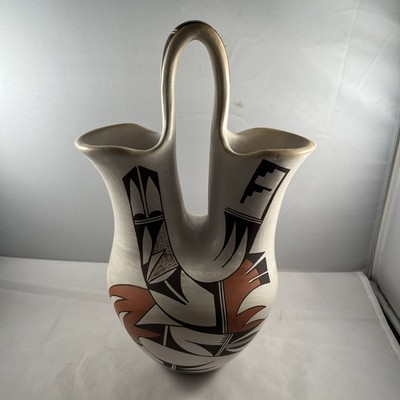 Joy Navasie Frog Woman Hopi Tewa Beautiful Large Wedding Vase | eBay UK