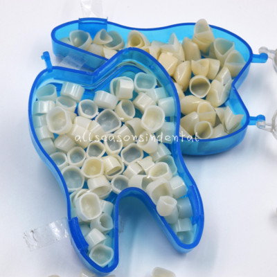 Dental Temporary Crowns Resin Teeth Tooth Polycarbonate Caps Anterior ...