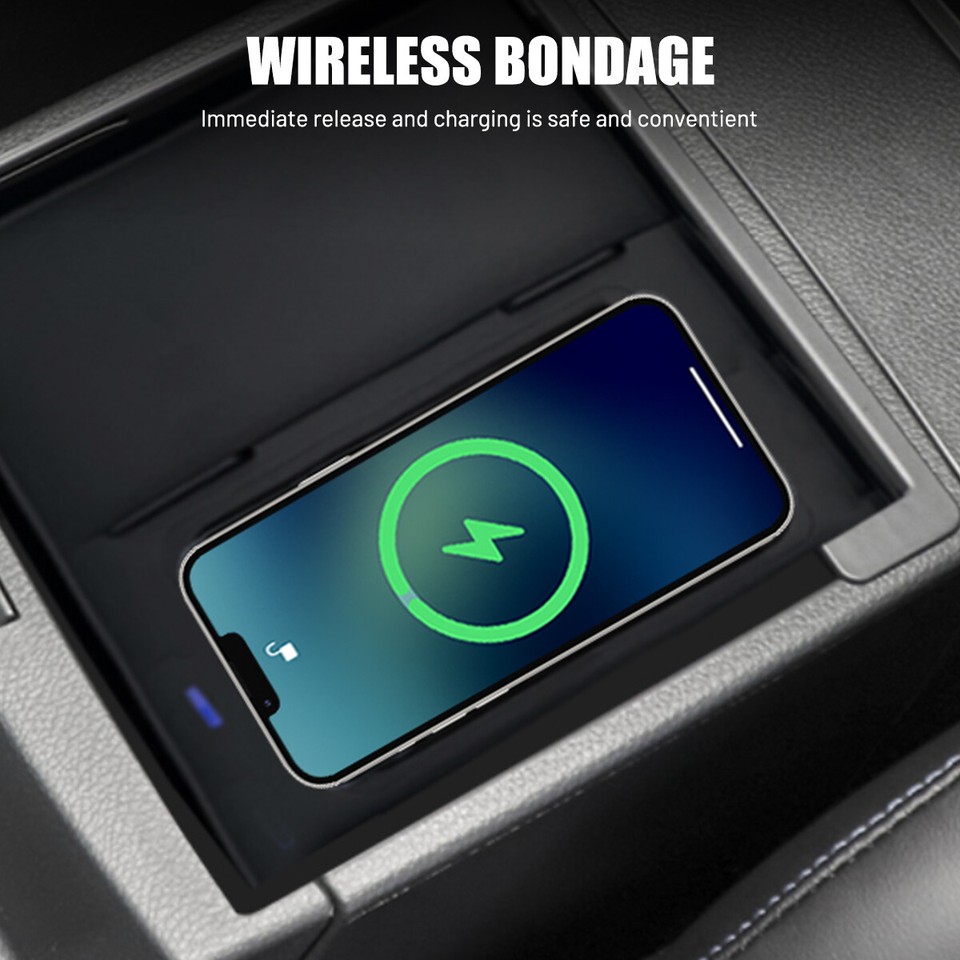 Wireless Car Phone Charger Fast Charging Pad for Ford Everest Ranger ...