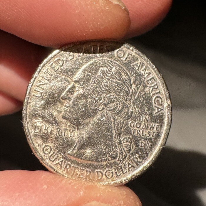 RARE ERRORS 2008 Washington Quarter New Mexico rippling, & Massive ...
