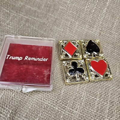 Vintage Trump Reminder for playing cards | eBay