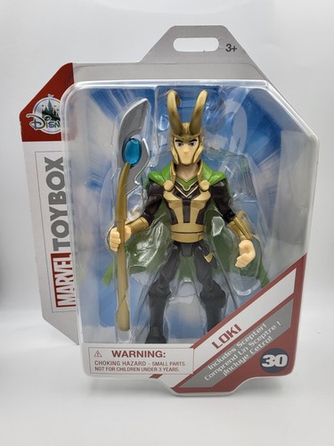 New Disney Marvel Avengers Toybox 5.5" Loki Toy Figure With Scepter ...
