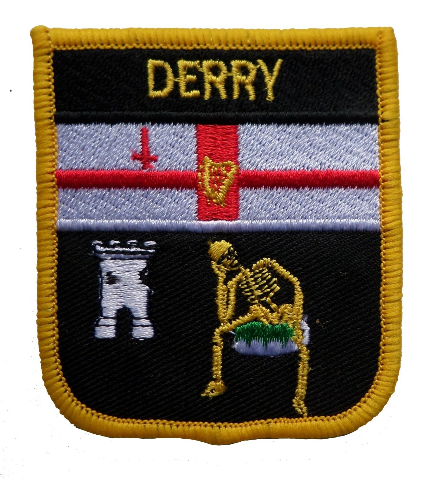 Northern Ireland Town & City Shield Embroidered Patches - 6 To Choose From | eBay