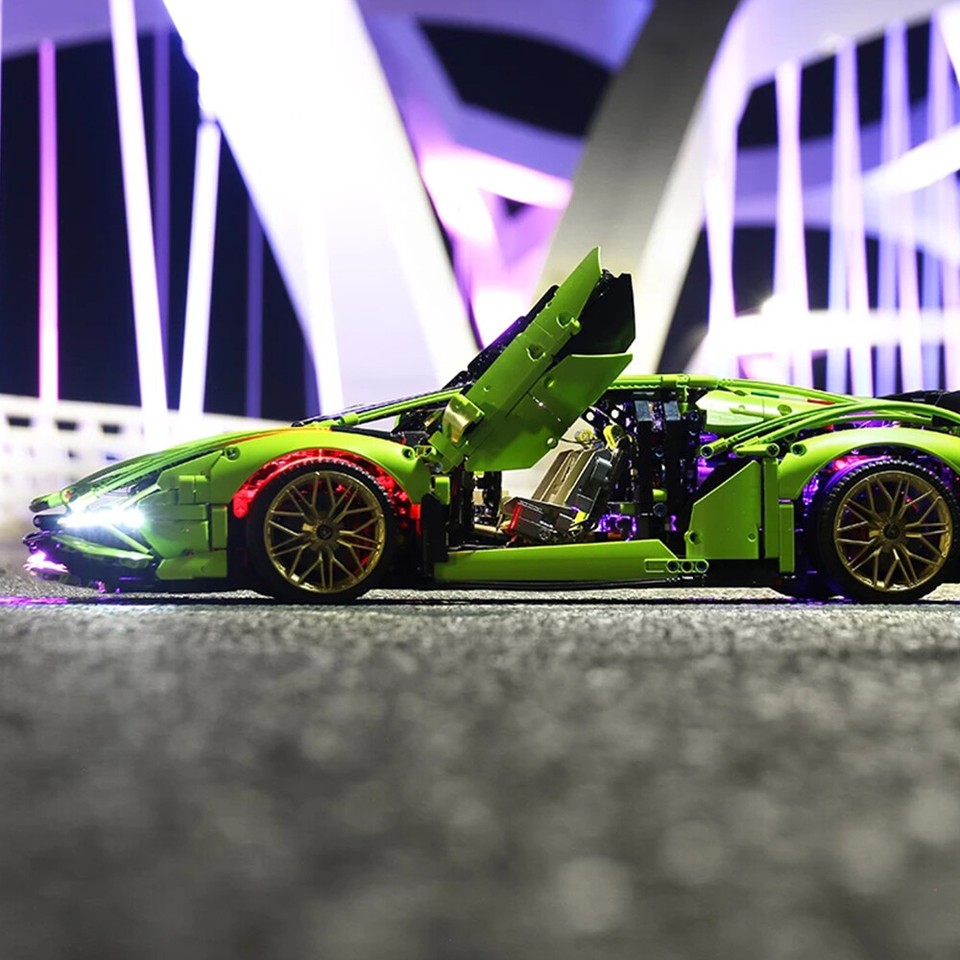 LED Beleuchtungsset Licht-Set Akku-Box für Lego Lamborghini SIAN 42115 ...