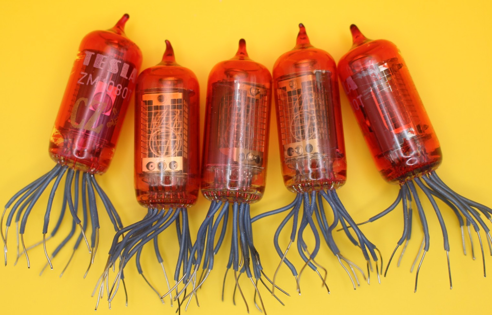 1x ZM1080T Tesla Nixie Tubes for Clock / USED / Tested / 100% working ...