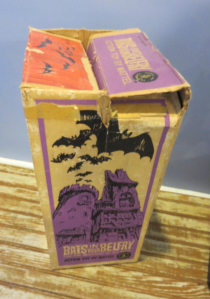 Vintage 1964 Mattel Bats In Your Belfry Action Game/Toy With Box | eBay
