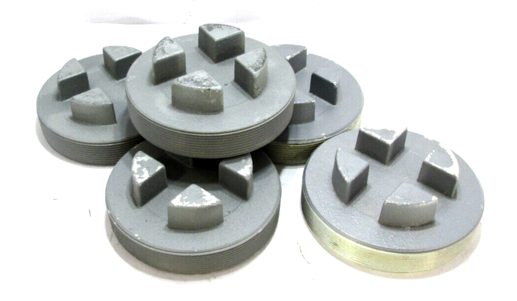 ** Lot of 5 ** Threaded Bar Head Regular Cored Plug~6"~Galvanized ...