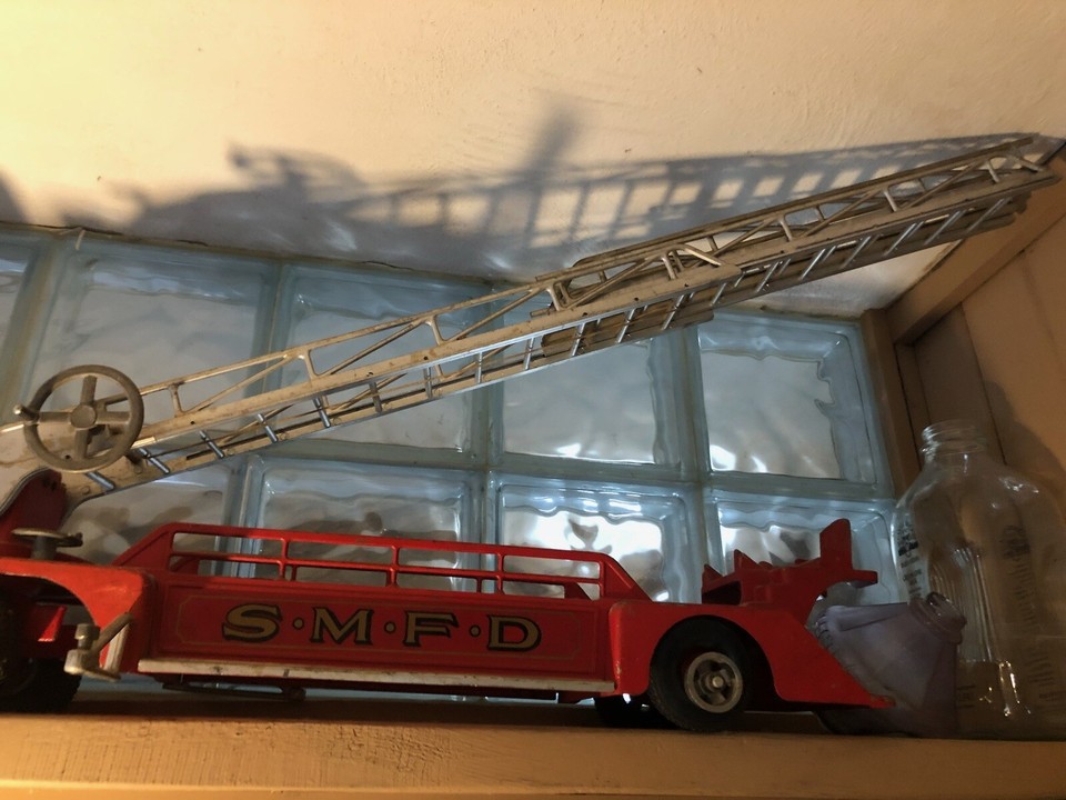 Vintage Smith Miller Fire Truck SMFD #3 Mack Aerial Ladder - All ...