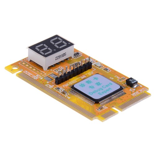3in1 mini PCI PCI-E LPC PC laptop analyzer test diagnostic post test ...