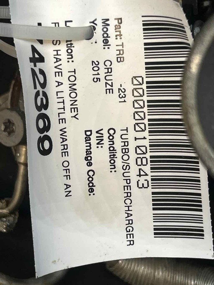 Fits 2011-16 Chevy Cruze Turbo/Supercharger OEM:25201063 | eBay