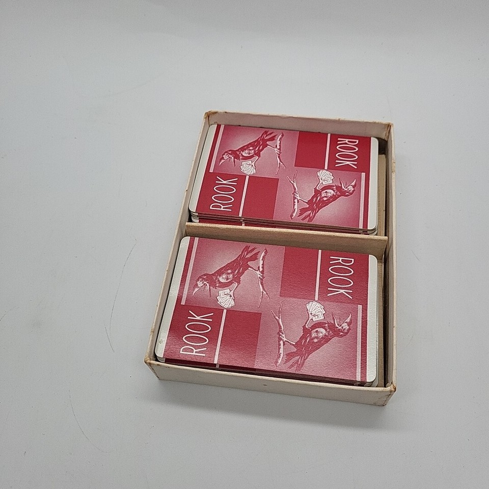 Vintage Rook Card Game 1936 Parker Brothers Original in Box | eBay