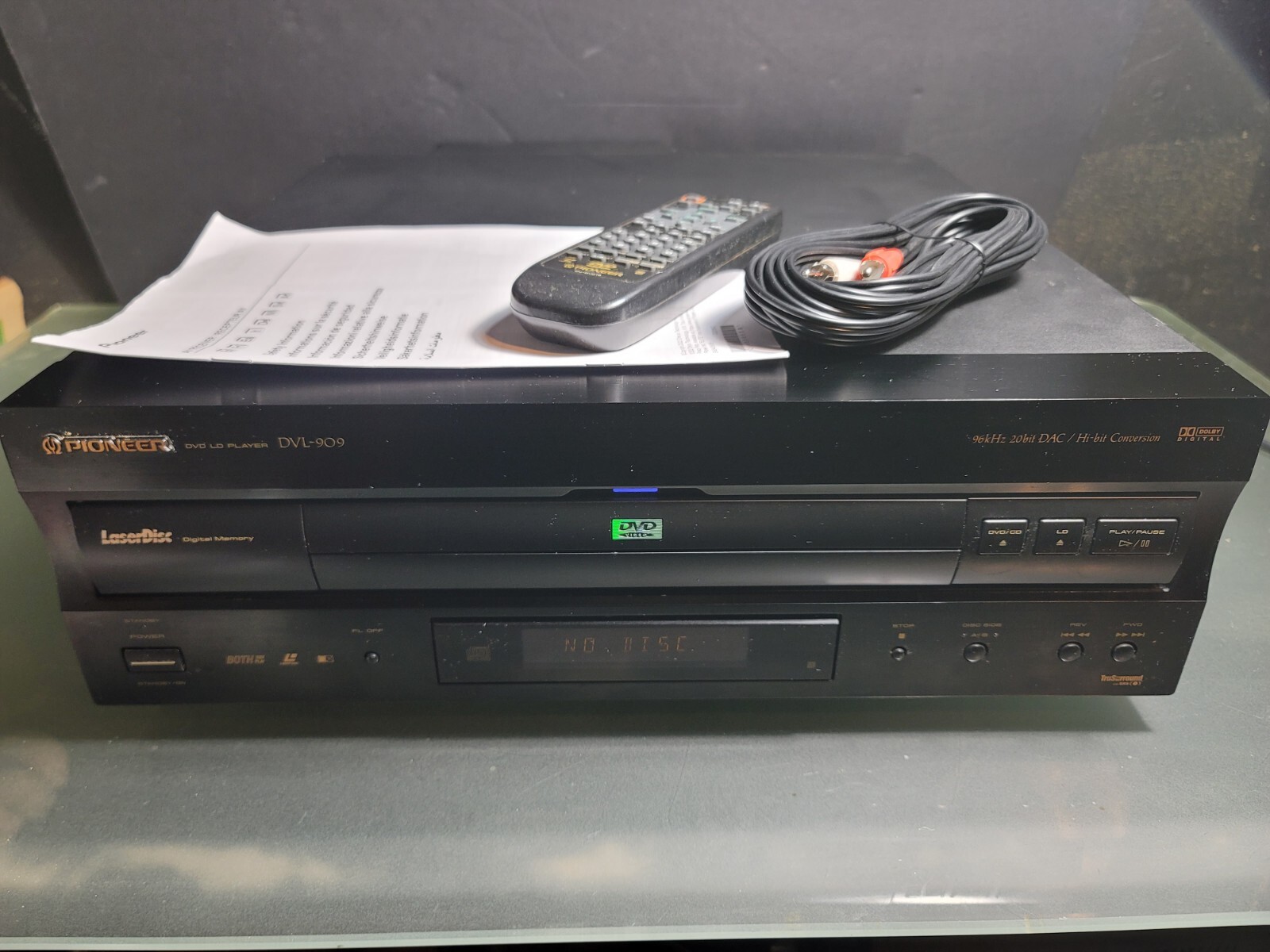 Pioneer DVL-909 DVD Laserdisc LD/CD Player for sale online | eBay