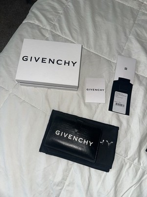 Givenchy G-Cut Wallet Excellent Condition- Black Authentic | eBay