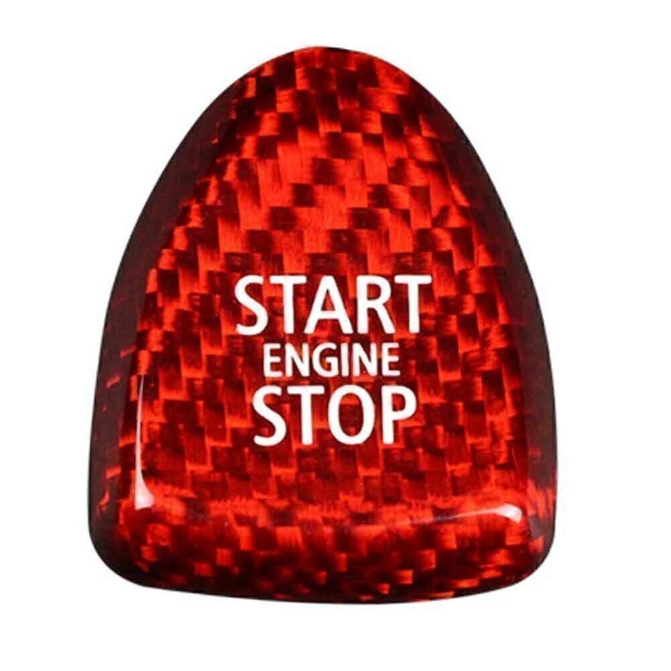 Carbon Fiber Start Button Cover Trim for MINI F54 F55 F56 F57 F60 ...