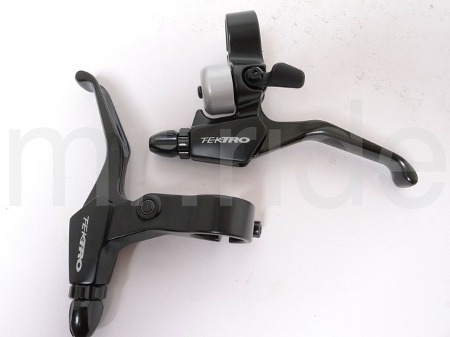 Mr-ride TEKTRO Cl520 Integrated Bell Design at Left Hand Side Black for ...