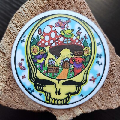 Grateful Dead & Co - Stealie Dancing Bears Mushroom Steal Your Face SYF ...