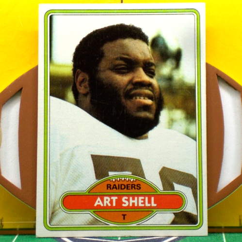 1980 TOPPS Football Card # 382 *** ART SHELL *** Oakland Raiders | eBay UK
