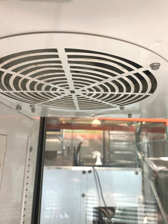 Cooler/ True GDM-10PT Pass-Through Refrigerated 2 Glass Doors ...