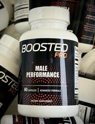 Boosted Pro Pills 4 Men, Supports T-Levels and Boosts Energy male ...