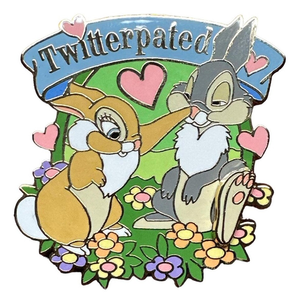 DLR - Cast Member - Create-A-Pin - Twitterpated Pin (Thumper/Miss Bunny ...