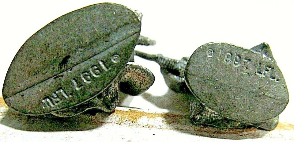 2 Star Wars LFL Die Cast Pewter Figurines Obi Wan Darth Vader 1997 ...