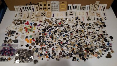 4 1/2 - 5 Pounds of Antique/Vintage Buttons, Mixed Lot | eBay