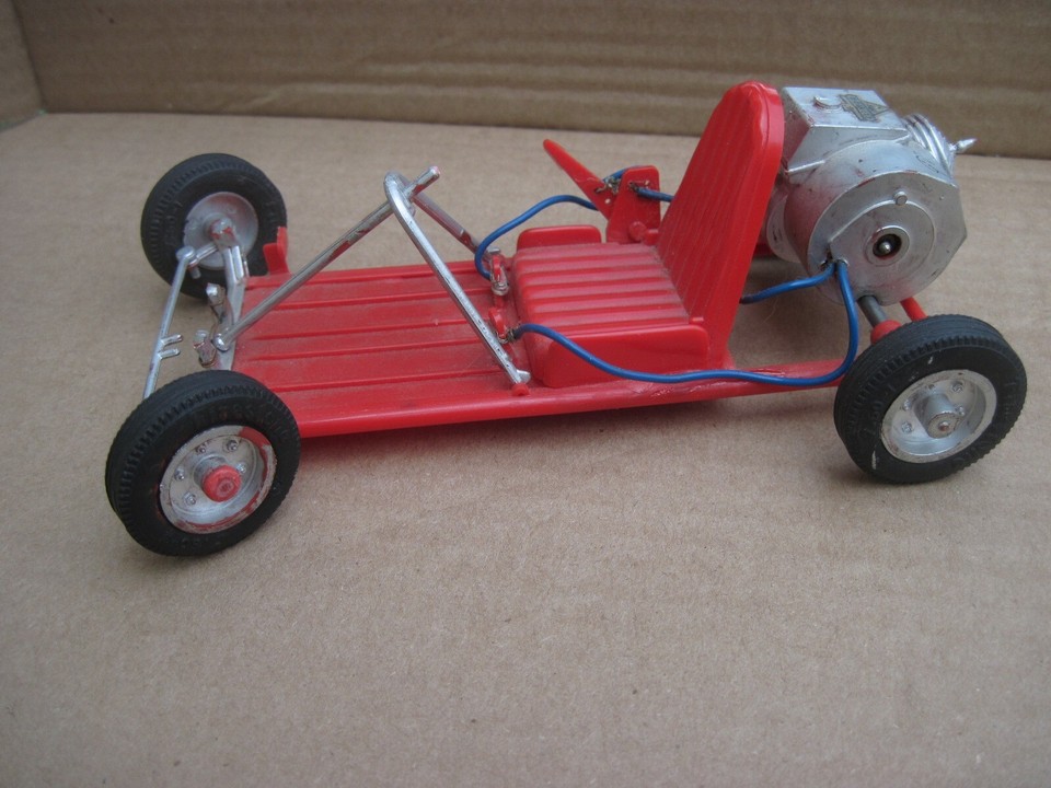 VINTAGE HAWK 1960 GO-BOY go Kart plastic model Rare! Parts Project | eBay