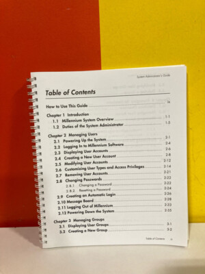 Millenium Waters CIA Getting Started Guide | eBay