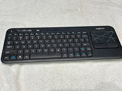 Logitech K400r Wireless Touch Keyboard Black NO DONGLE, KEYBOARD ONLY ...