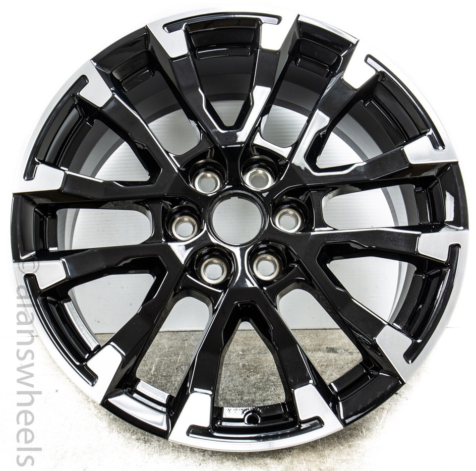 2018 GMC Acadia 18" Gloss Black Machined Factory OEM Wheels Rims Set of ...