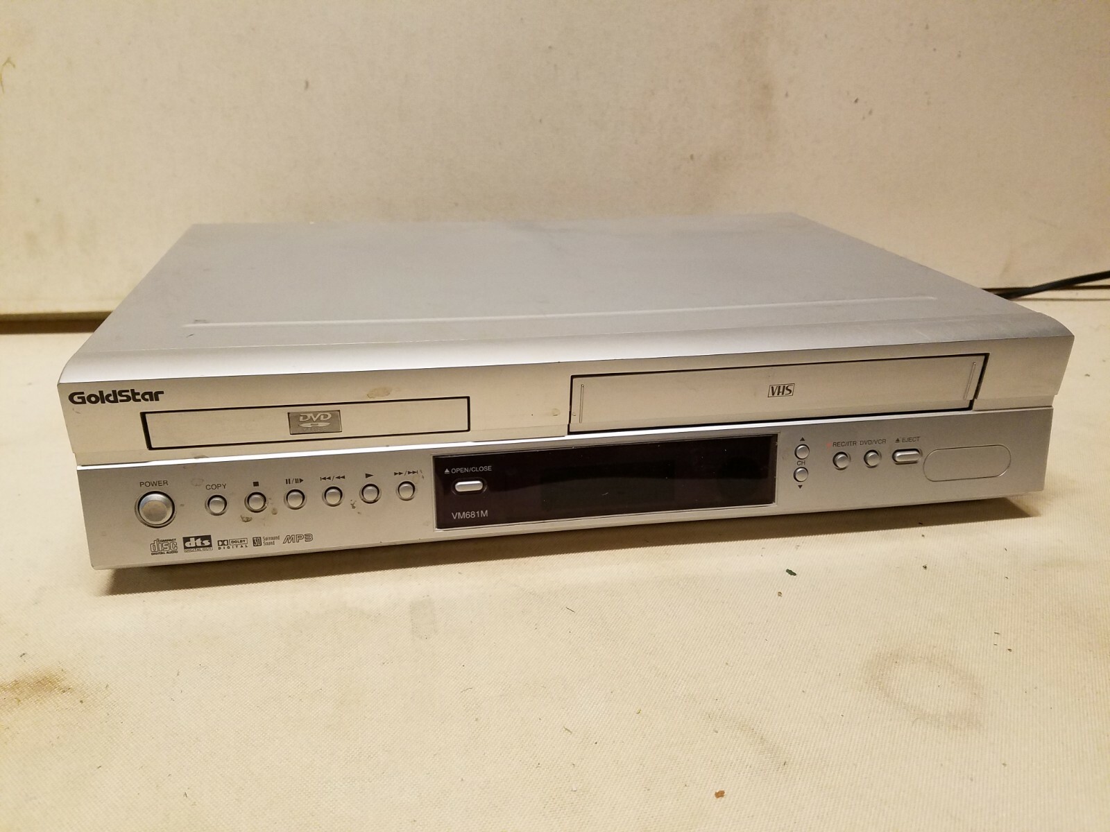 Goldstar VM681M DVD/VCR Player Recorder- WORKS GREAT, No remote | eBay