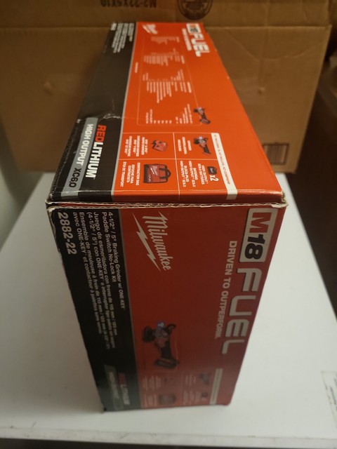 Milwaukee 2882-22 Cordless Angle Grinder - Red for sale online | eBay